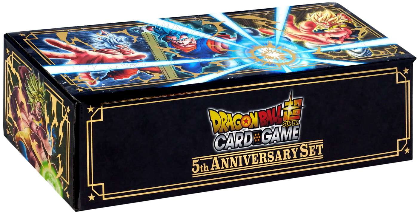 Dragon Ball Super Trading Card Game 5th Anniversary Set Storage Box ...