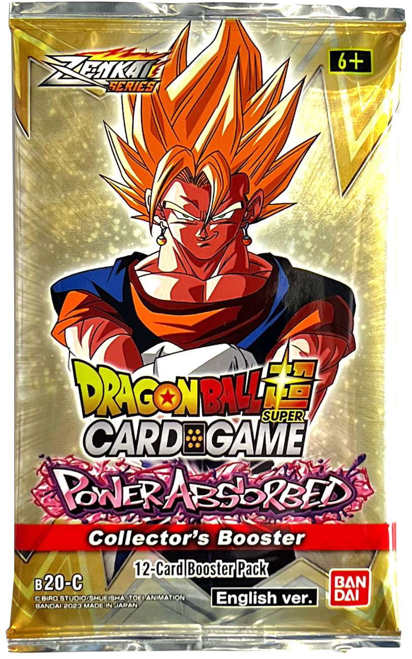Dragon Ball TCG Power Absorbed Collector's Booster Box Pack (12 Cards) - Walmart.com