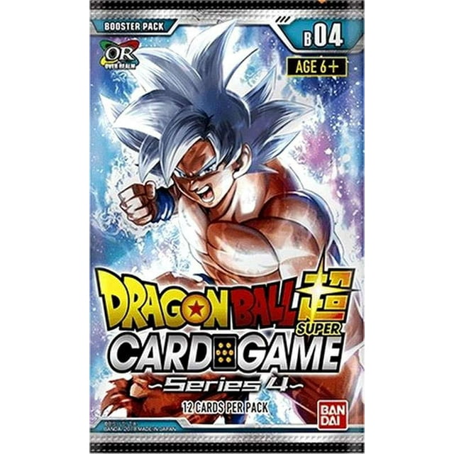Dragon Ball Super Trading Card Game Series 4 Colossal Warfare Booster Pack (12 Cards) - Walmart.com