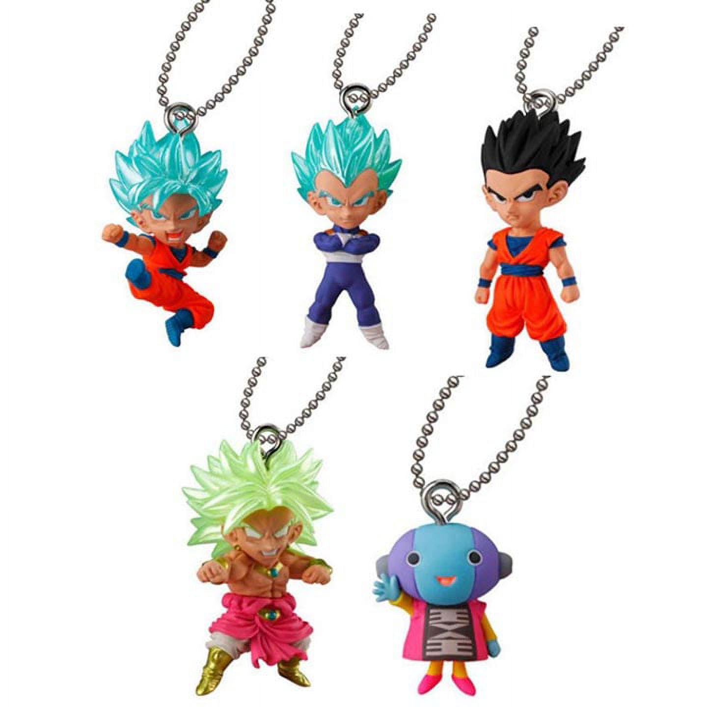 Dragon Ball Super UDM Best 22 Gacha Capsule Mascot Swing Key Chain ...