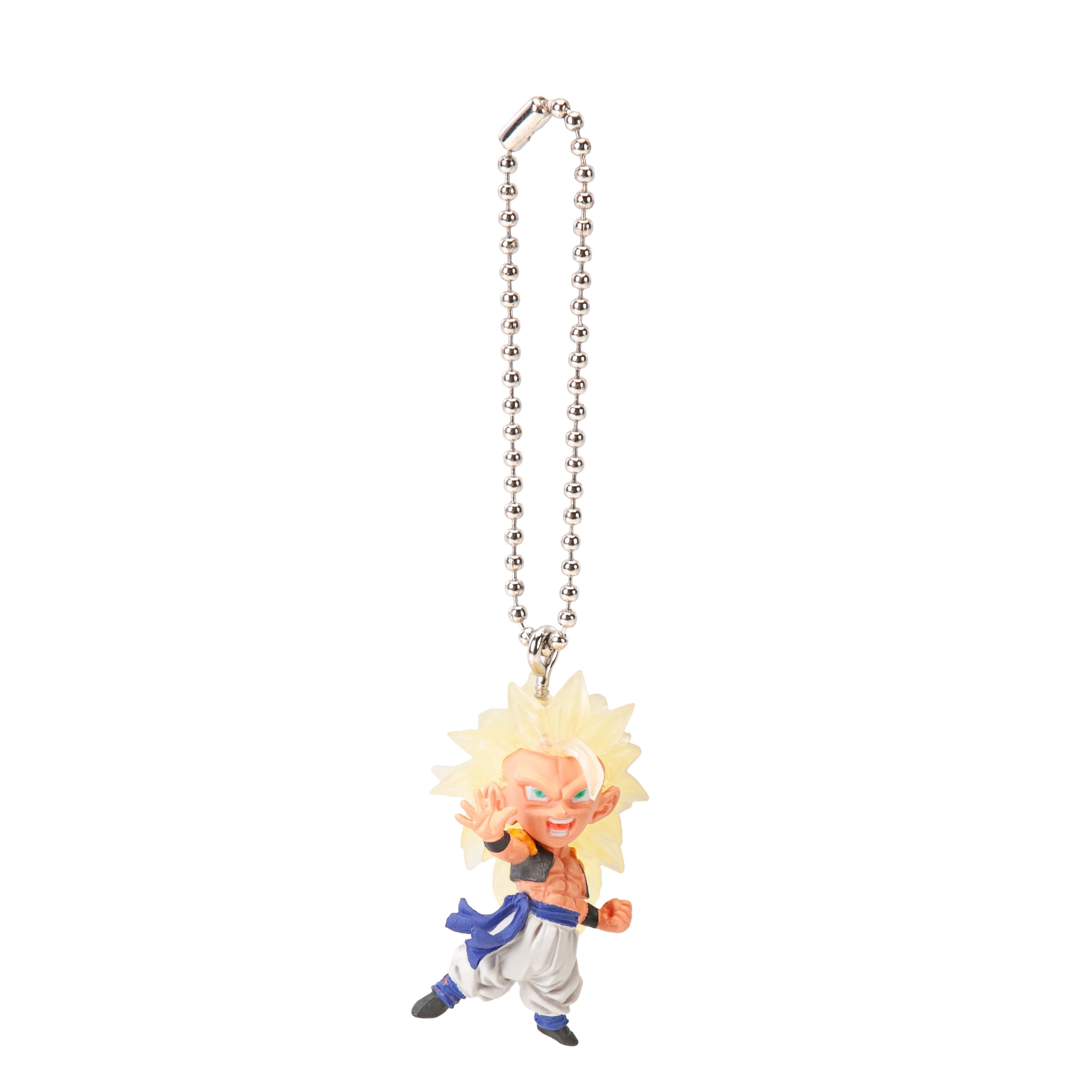 Dragon Ball Super UDM The Best 21 Super Saiyan 3 Gogeta Figure Keychain ...