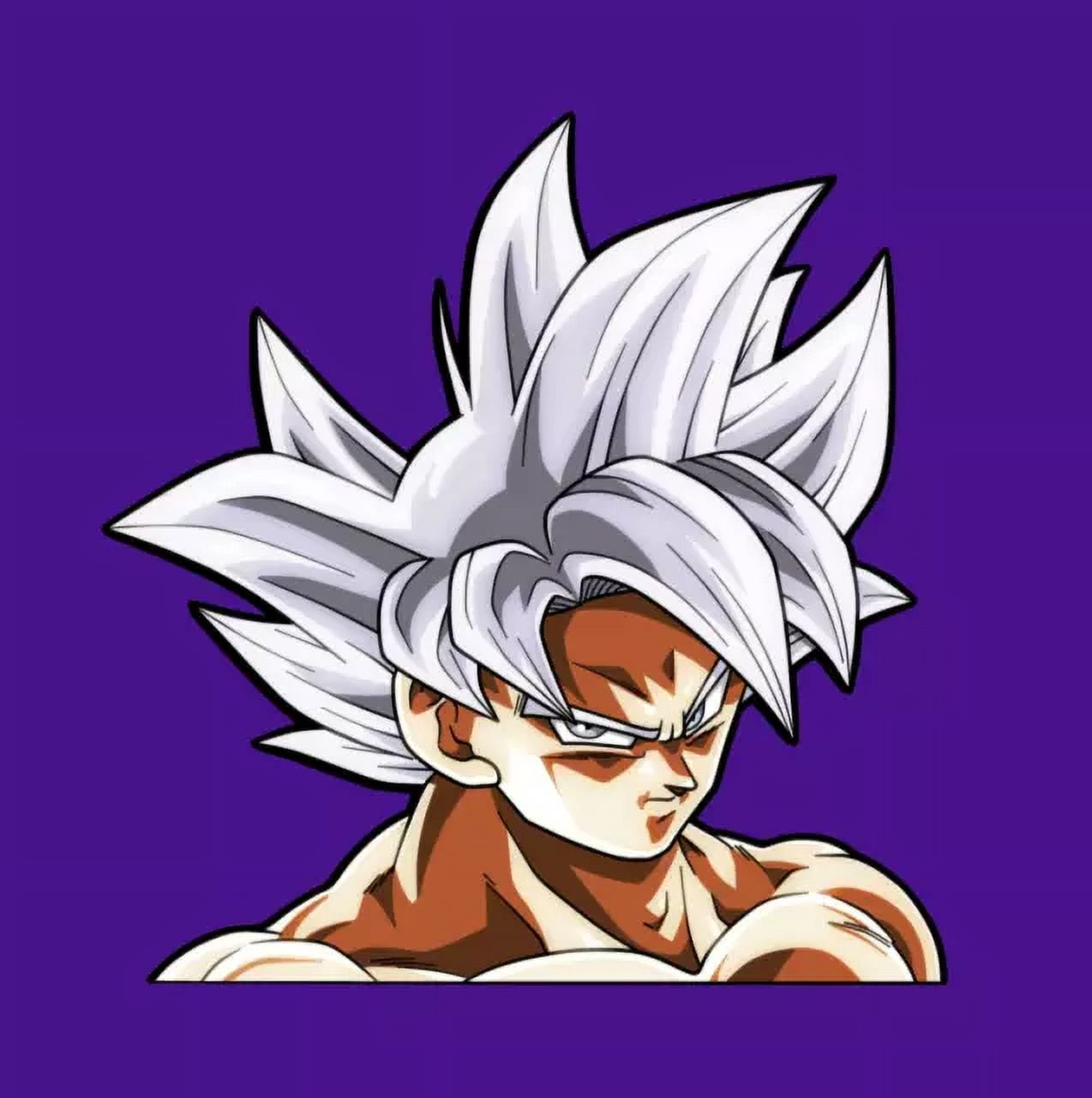 Dragon Ball Super Ultra Instinct Goku Sticker Phone Decal Water Bottle ...