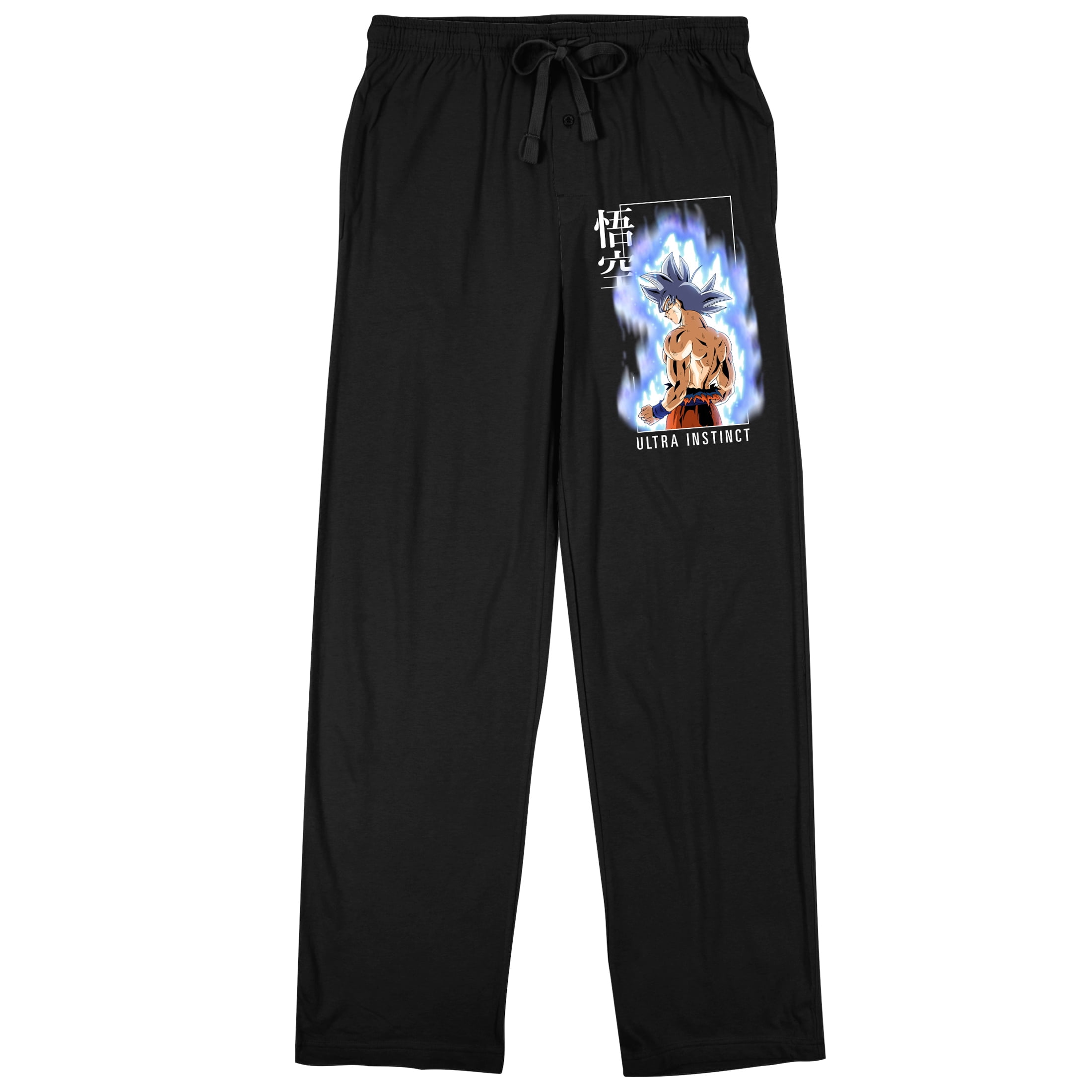 Dragon Ball Super Ultra Instinct on Black Adult Sleep Pant-XL - Walmart.com