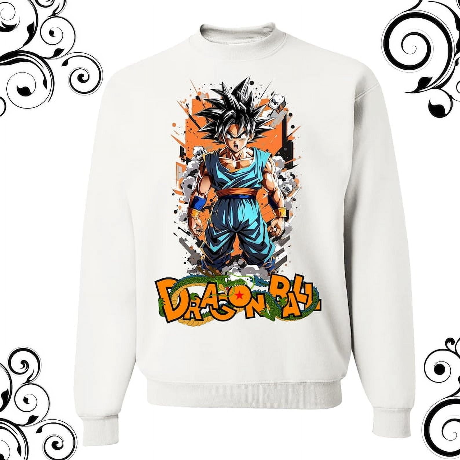 Dragon Ball Sweatshirt – Beautiful Movie-Style Design Featuring Iconic ...