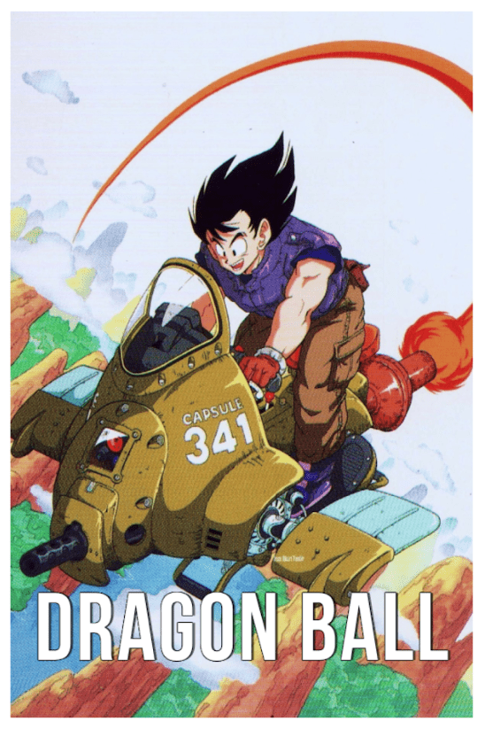 Dragon Ball TV Collection Poster 24x36 - Classic Anime Series, Action ...