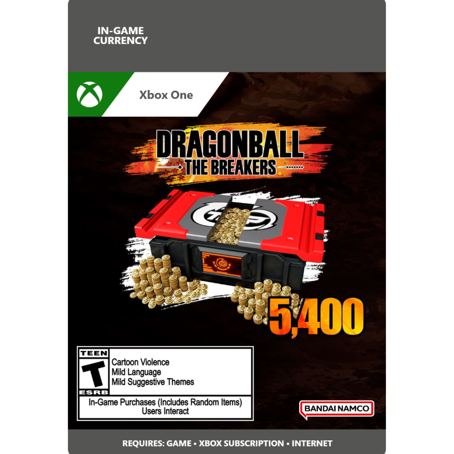 Dragon Ball The Breakers TP Token 5400 - Xbox One [Digital] - Walmart.com