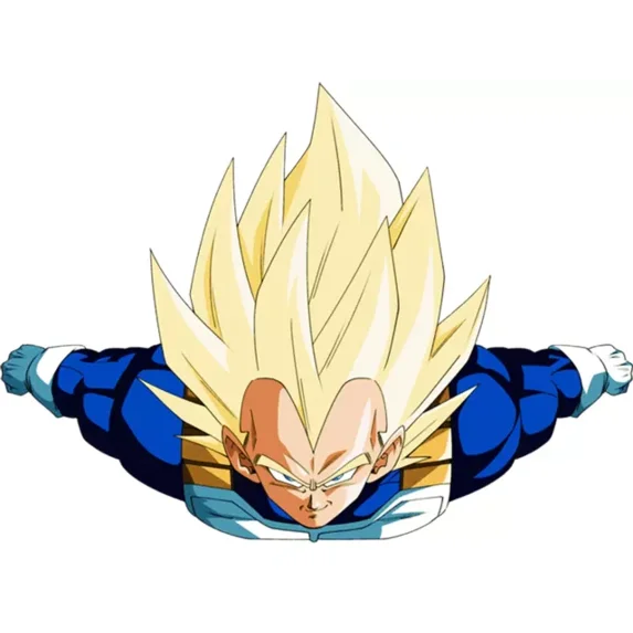 Dragon Ball Vegeta Fly Stickers Phone Decal Water Bottle Stickers Car ...