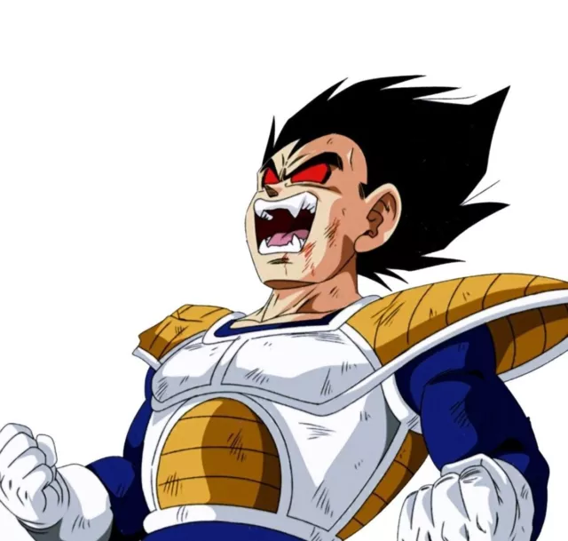 Dragon Ball Vegeta Transform Stickers Phone Decal Water Bottle Stickers ...