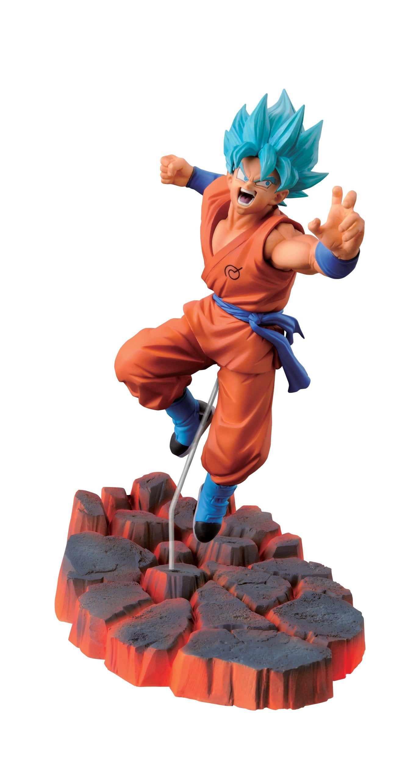 Dragon Ball Z 3.9-Inch Super Saiyan God SS Son Goku Figure, Volume 1 ...