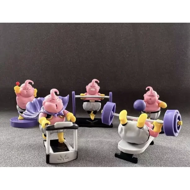 Dragon Ball Z Anime Action Figure 5pcs Super MAJIN BUU Boo Statue Model ...