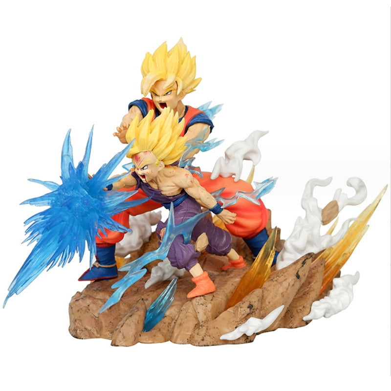 Dragon Ball Z Anime Figure Son Goku Kamehameha Figures Cell Kakarotto ...