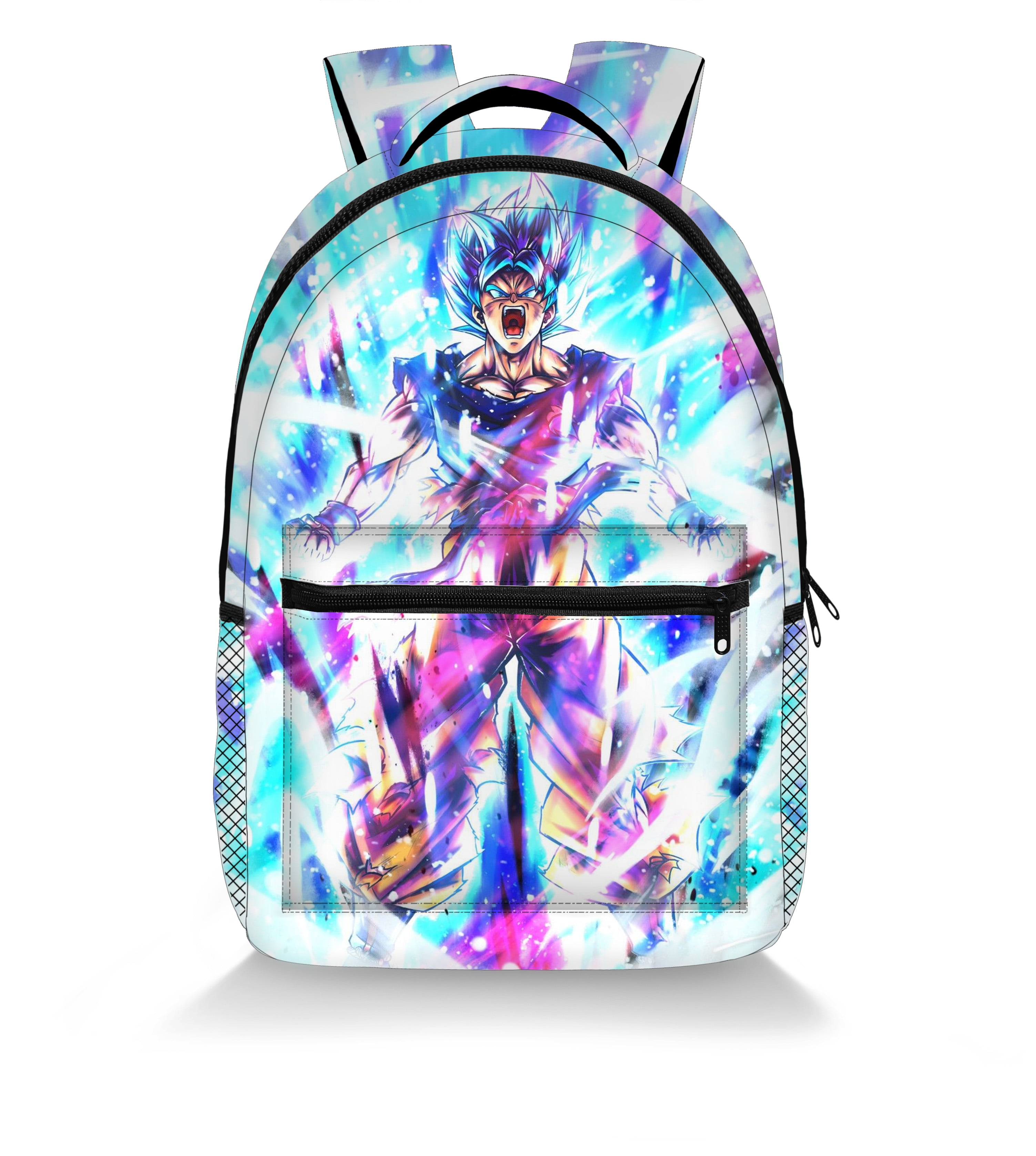 Dragon Ball Z Backpack – Anime 3D Super Saiyan Print Backpack ...