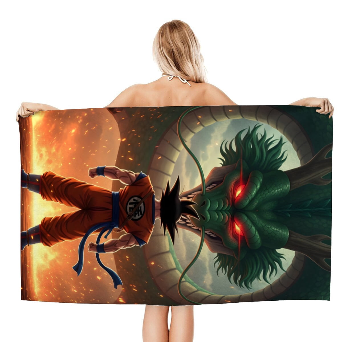 Dragon Ball Z Beach Quick Drying Towel, lightweight, quick-drying, and ...