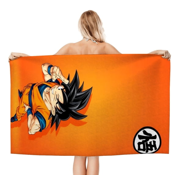 Dragon Ball Z Beach Quick Drying Towel, vibrant design, lightweight ...