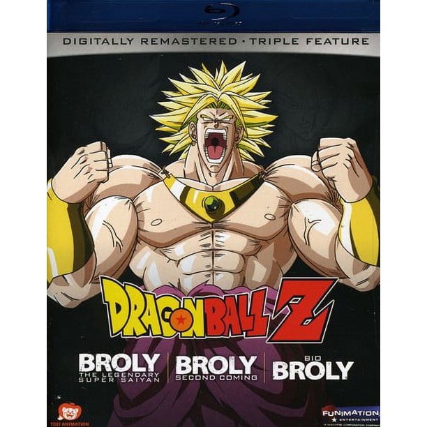 Dragon Ball Z: Broly Triple Feature (Blu-ray), Funimation Prod, Anime ...