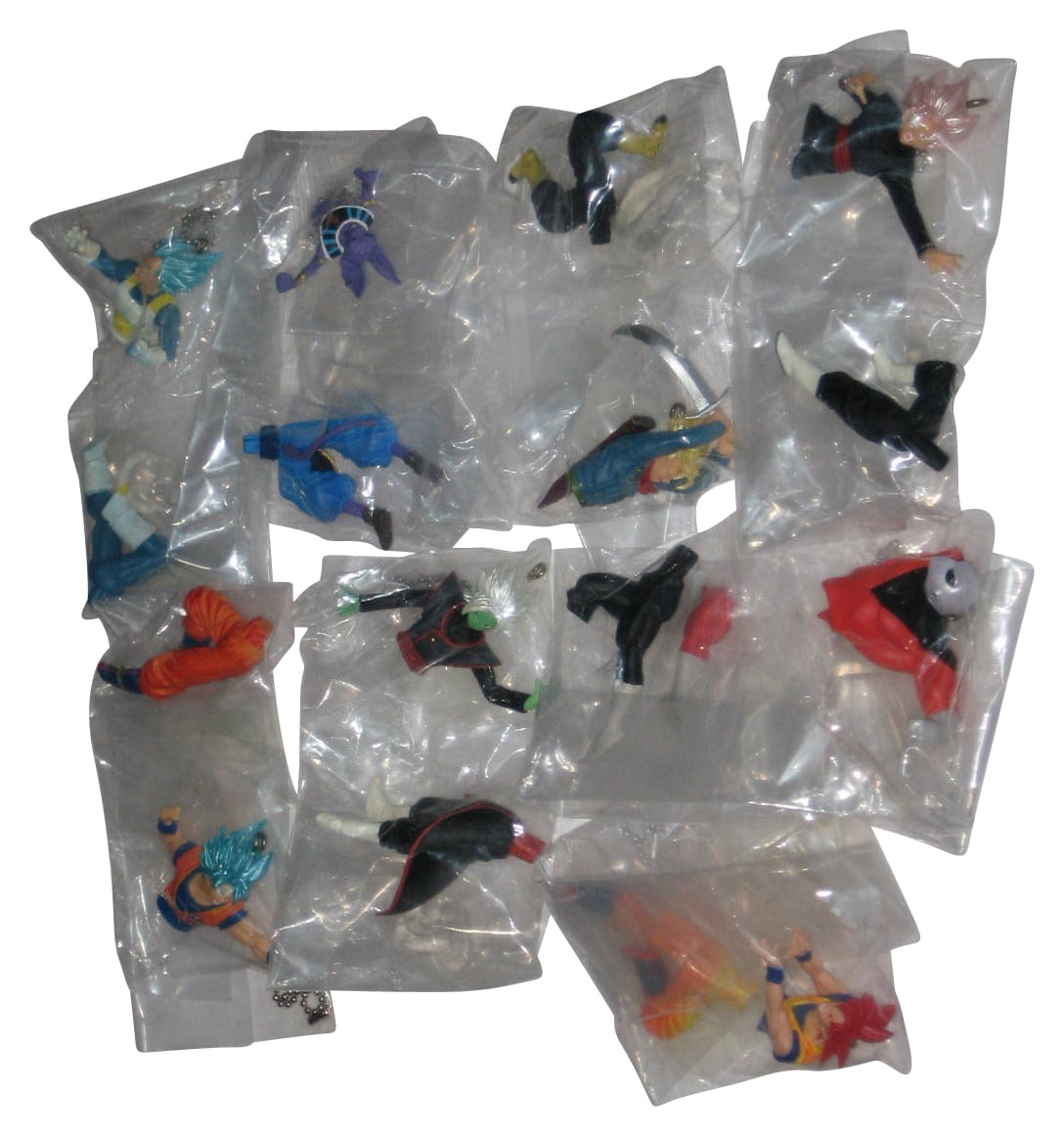 Dragon Ball Z Buildable (2018) Bandai Battle Figure Keychain Complete ...