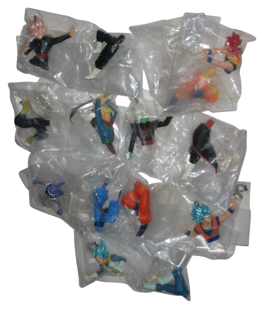 Dragon Ball Z Buildable (2018) Bandai Battle Figure Keychain Lot - (7 ...