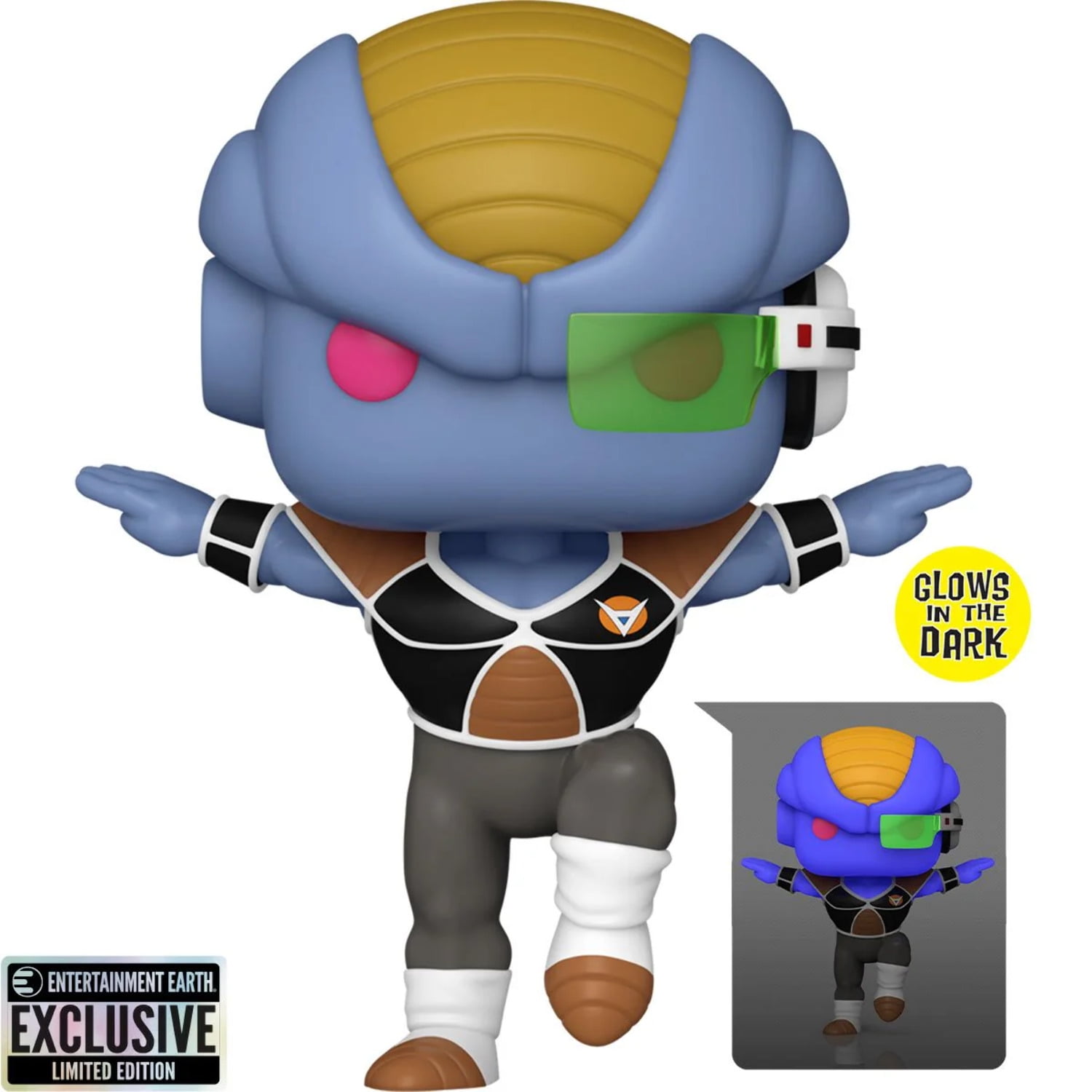 Dragon Ball Z Burter GITD Pop! Vinyl Figure - EE Excl. - Walmart.com