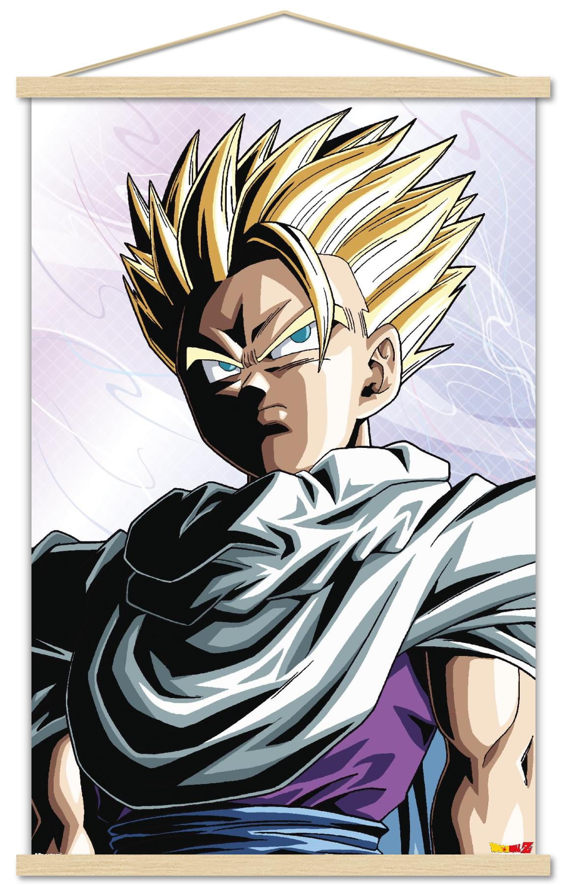 Dragon Ball Z: Cell Saga - Gohan Super Saiyan Wall Poster with Magnetic ...