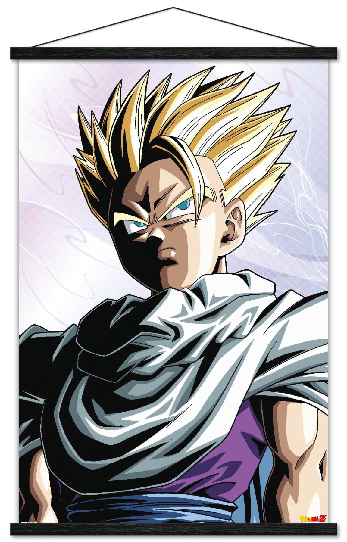 Dragon Ball Z: Cell Saga - Gohan Super Saiyan Wall Poster with Magnetic ...