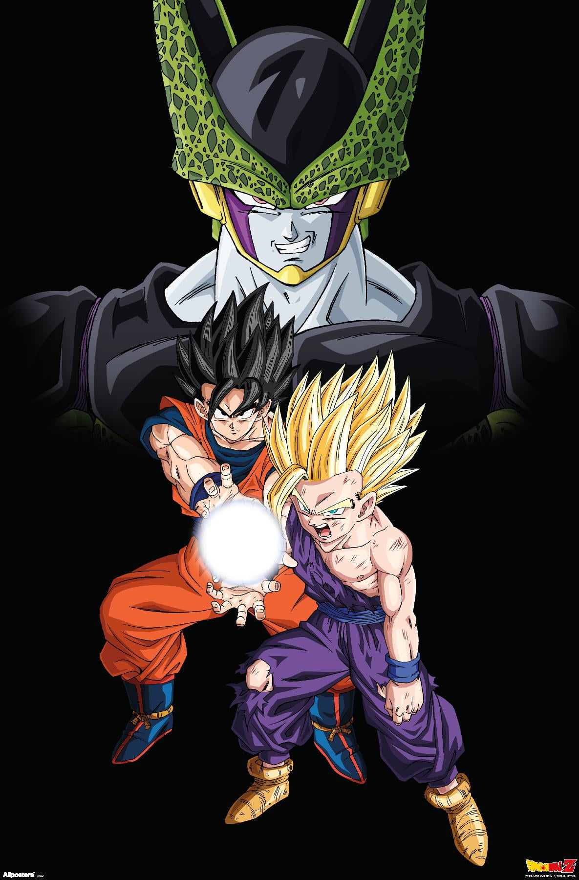 Dragon Ball Z: Cell Saga - Group Wall Poster, 14.725" x 22.375 ...