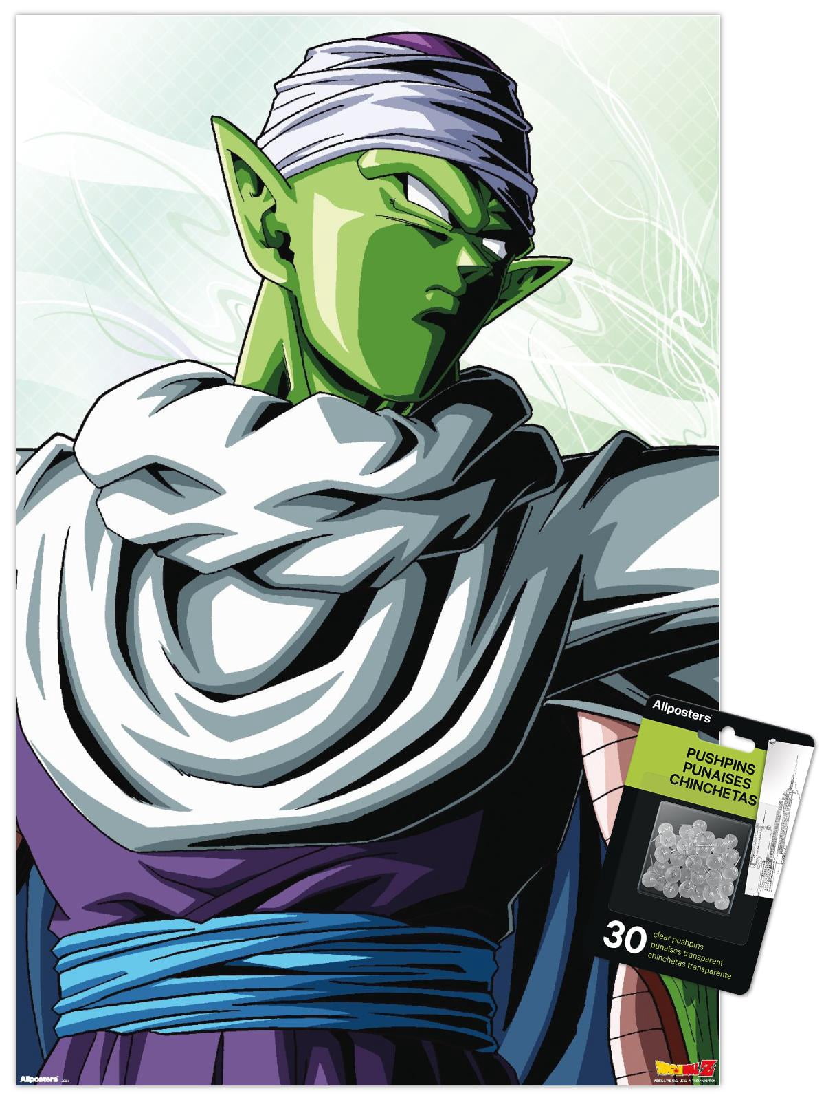 Dragon Ball Z: Cell Saga - Piccolo Wall Poster with Push Pins, 14.725 ...