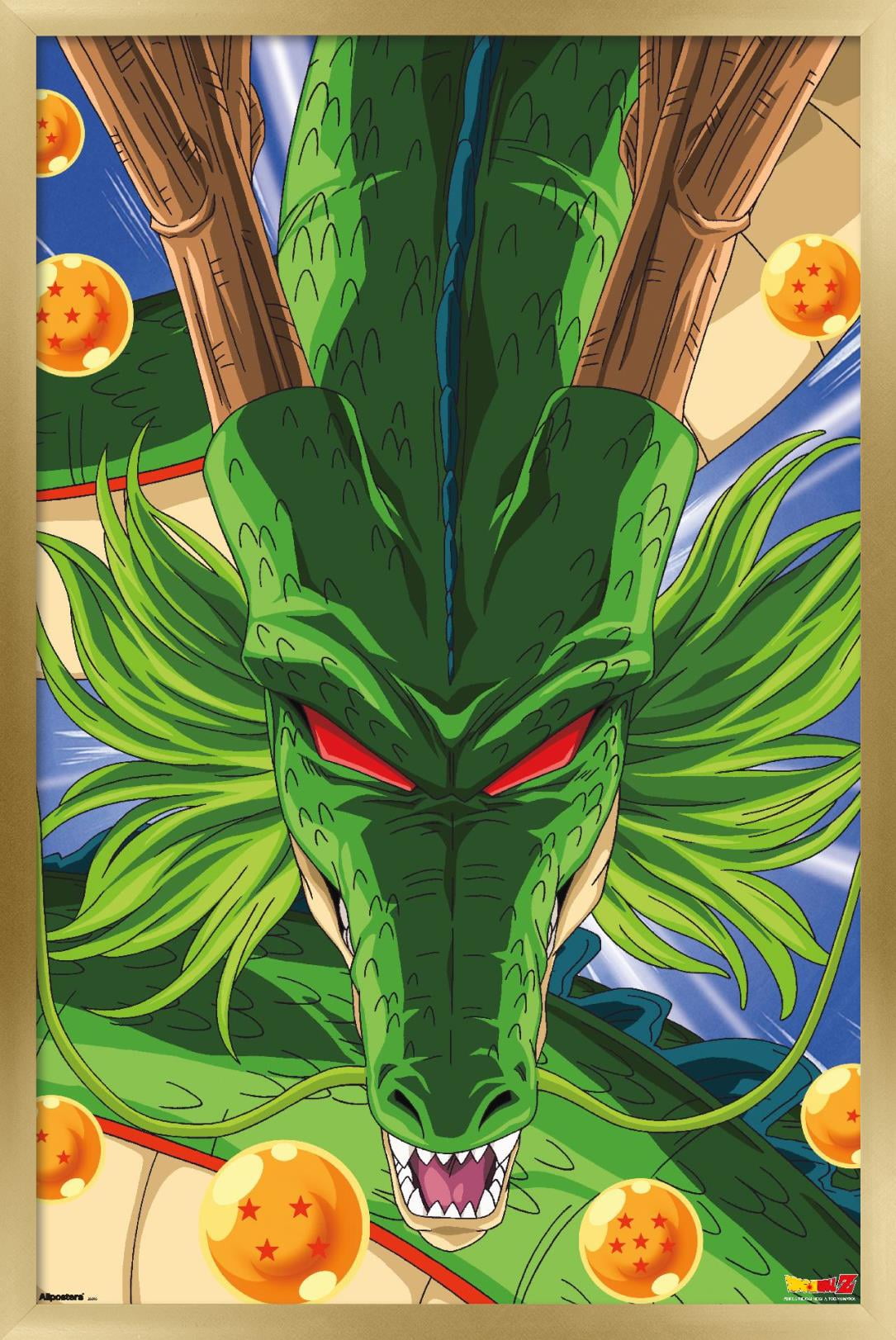 Dragon Ball Z: Cell Saga - Shenron Wall Poster, 22.375" x 34" Framed ...