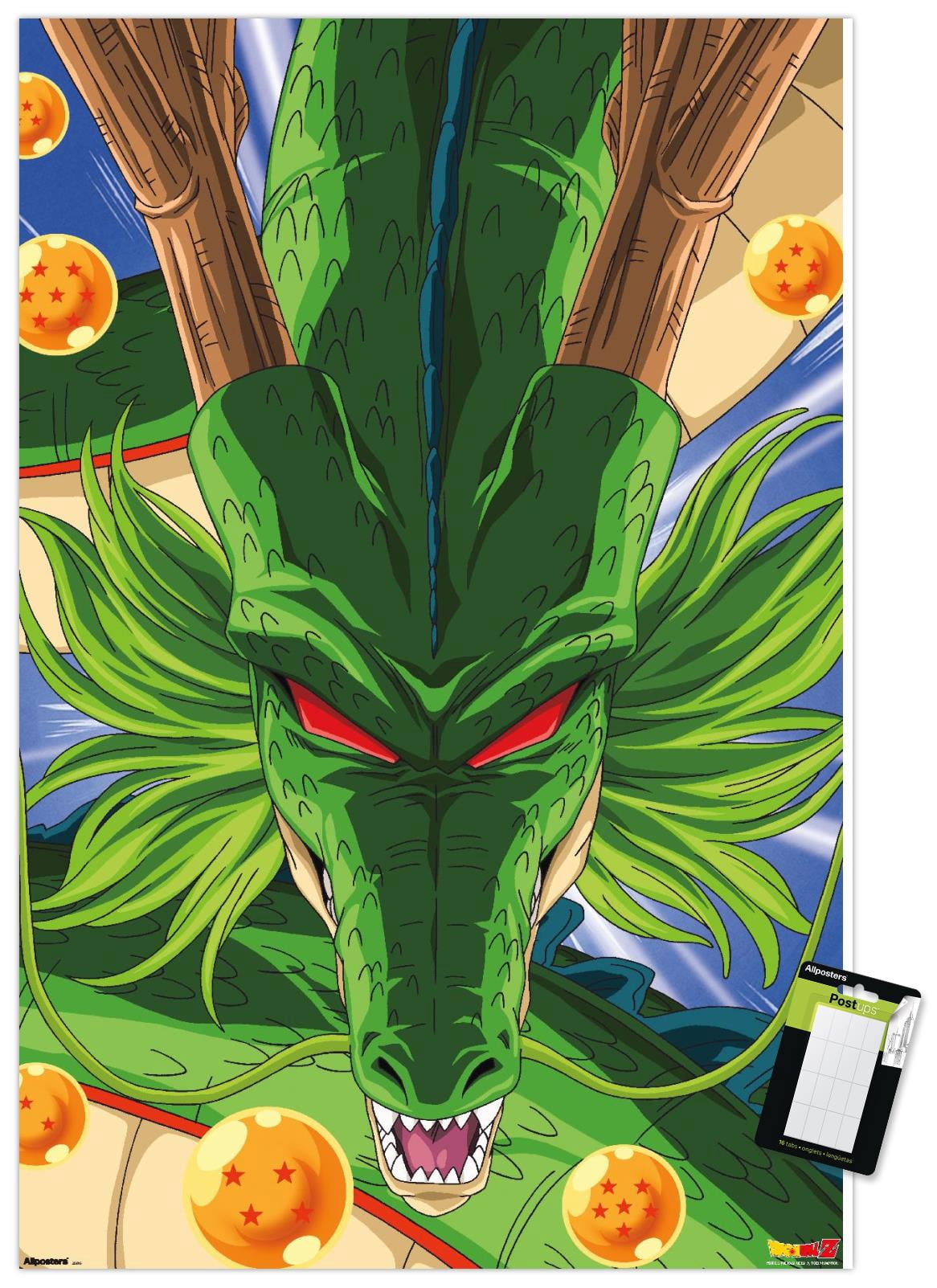 Dragon Ball Z: Cell Saga - Shenron Wall Poster, 22.375" x 34" - Walmart.com