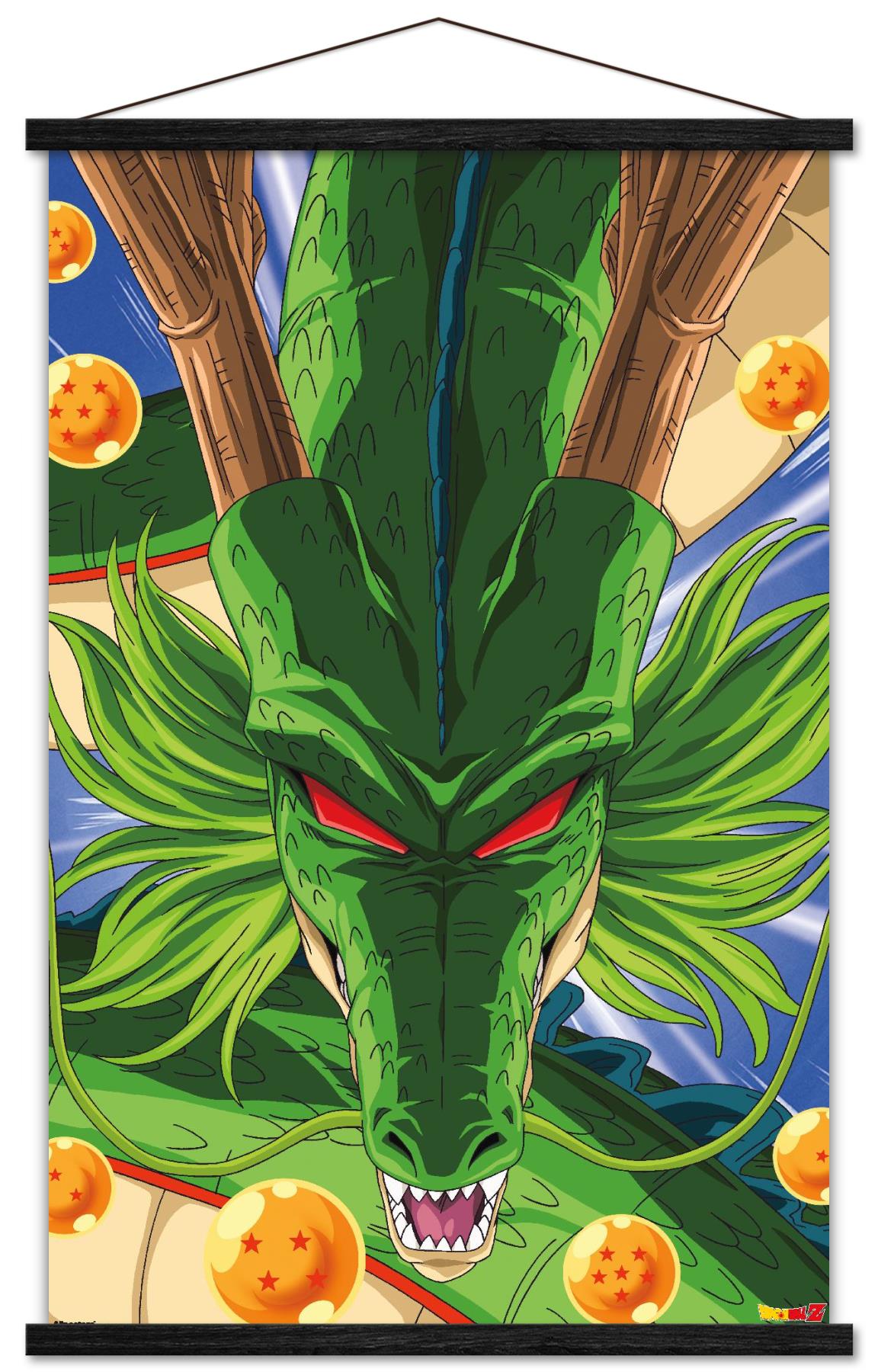 Dragon Ball Z: Cell Saga - Shenron Wall Poster with Magnetic Frame, 22. ...