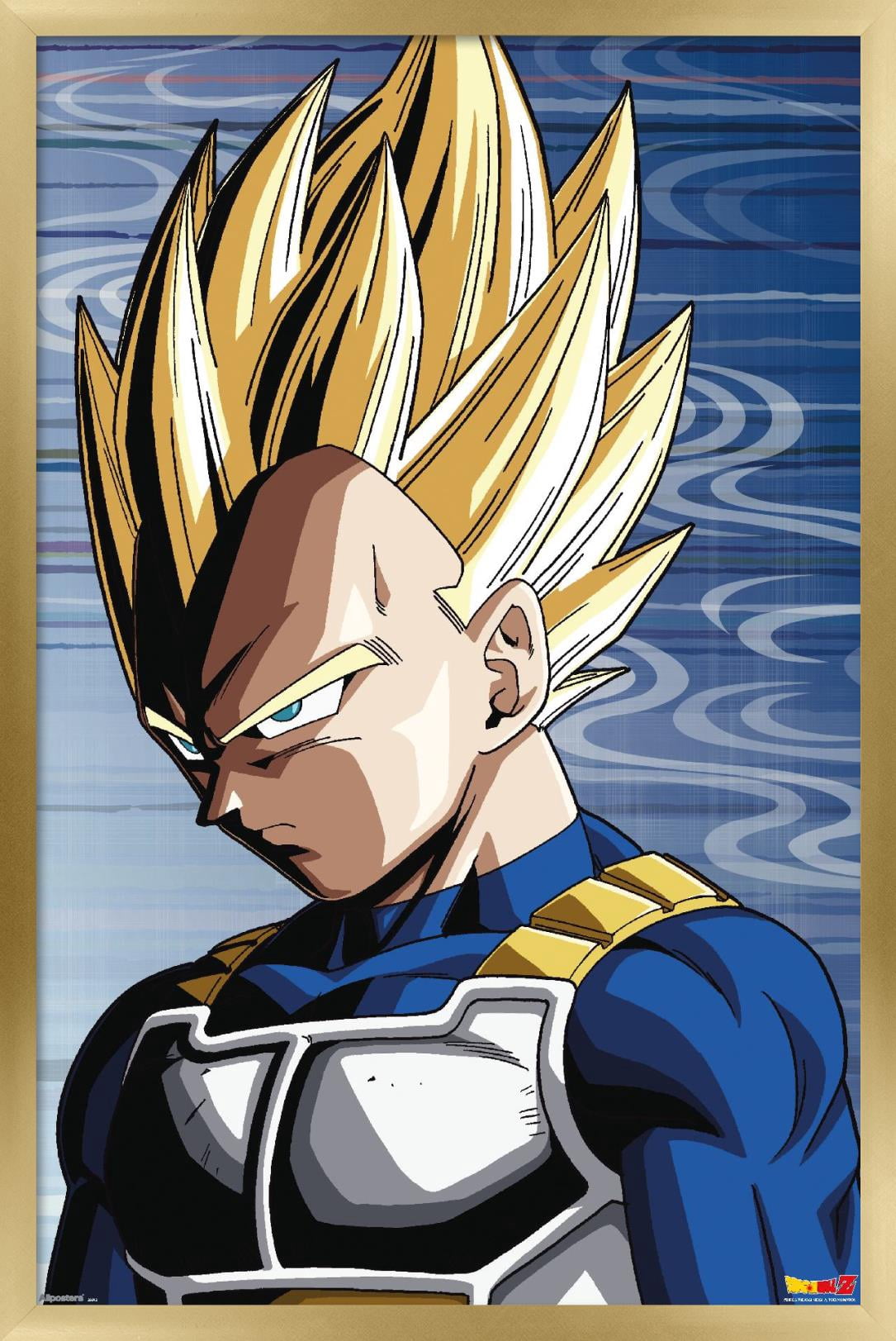 Dragon Ball Z: Cell Saga - Vegeta Super Saiyan Wall Poster, 14.725" x ...