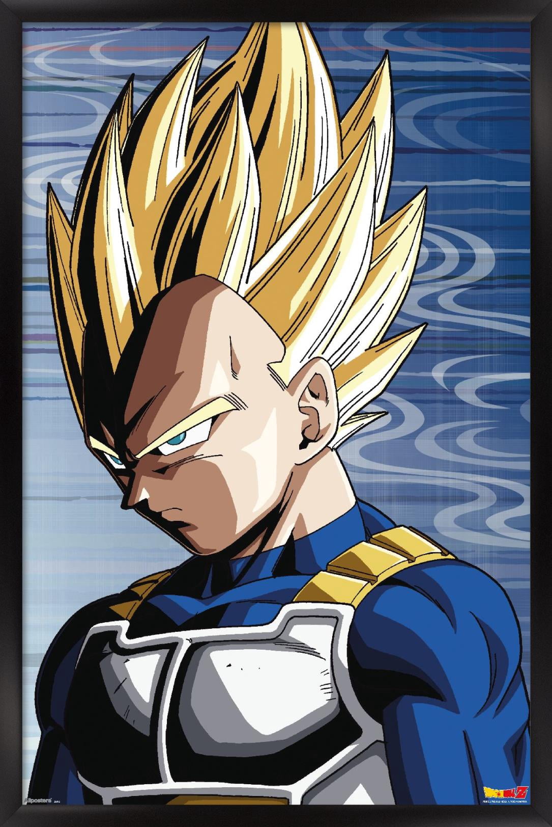 Dragon Ball Z: Cell Saga - Vegeta Super Saiyan Wall Poster, 22.375" x ...