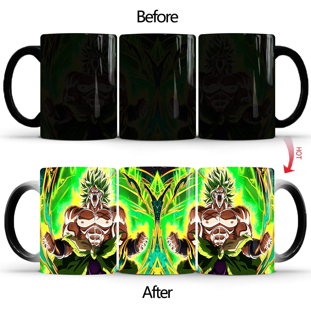 Dragon Ball Z Ceramic Color Change Cup Thermal Reaction Temperature ...