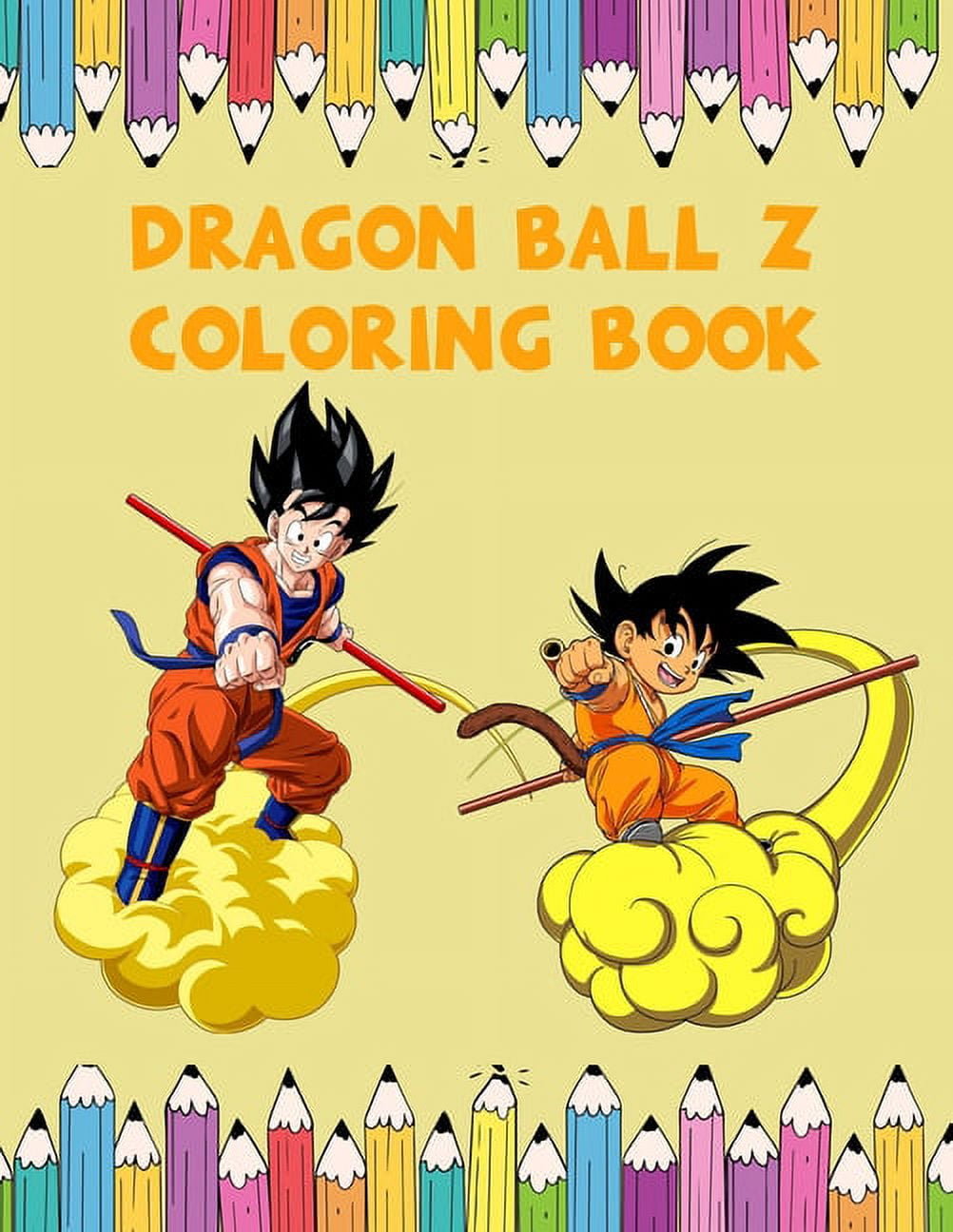 Dragon Ball Z Coloring Book: The Best Super Dragon Ball Z Coloring Book ...