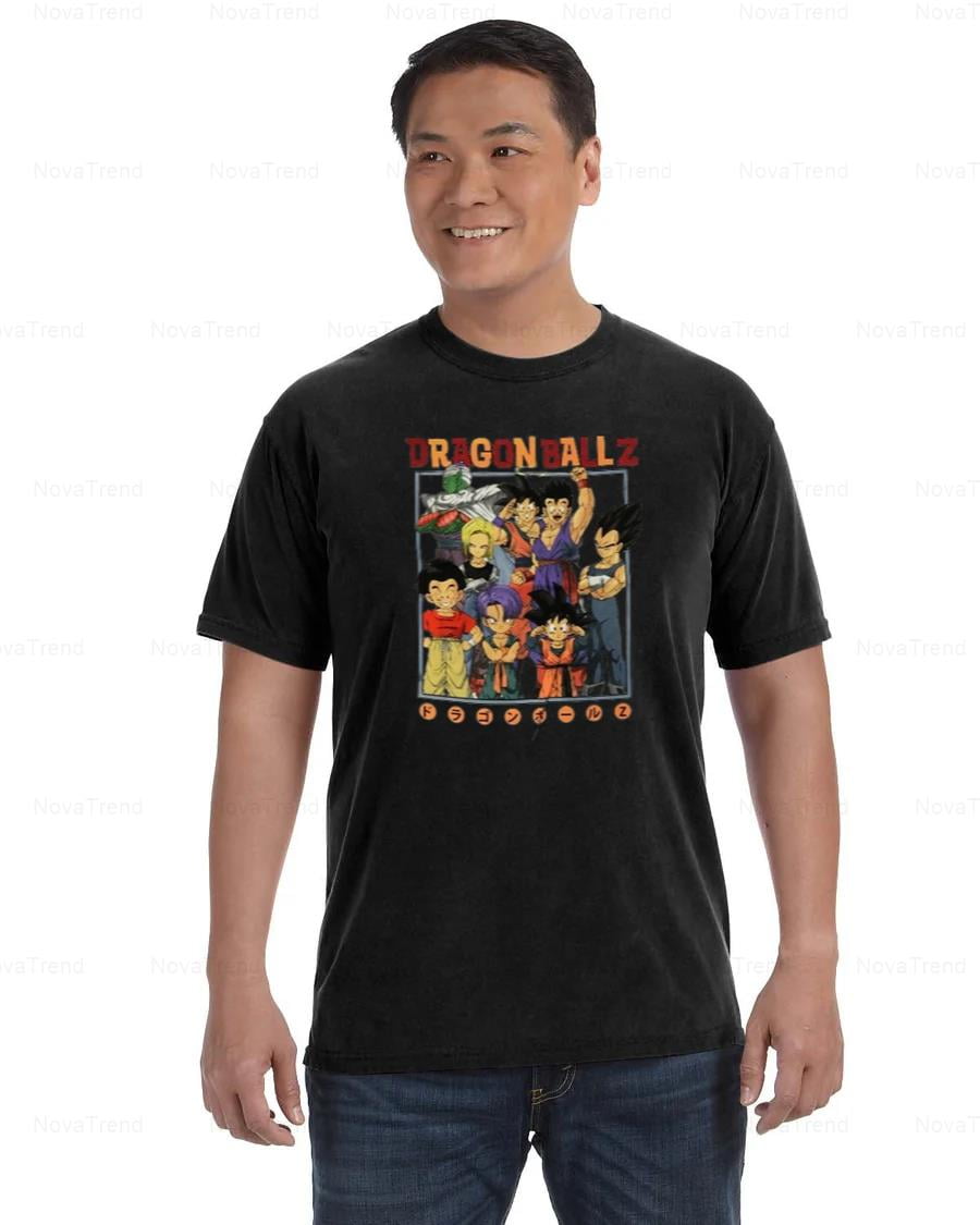 Dragon Ball Z Comfort Color T-Shirt Vegeta Retro 90s Anime Cartoon ...