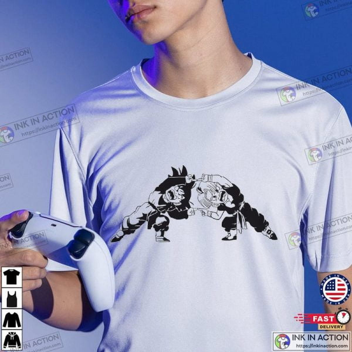 Dragon Ball Z (DBZ) Fusion Goten Trunk Graphic Tee - Walmart.com