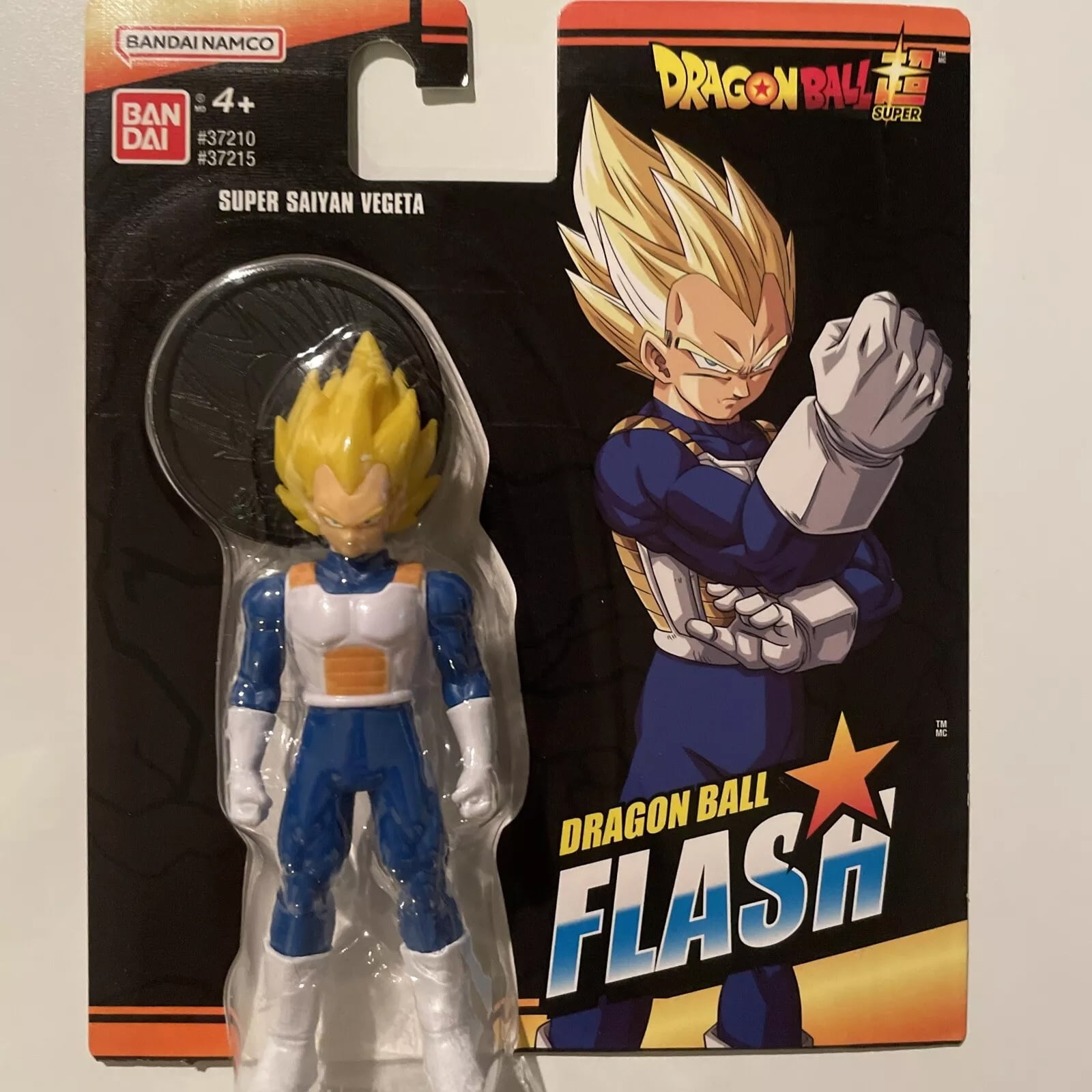 Dragon Ball Z Flash Super Saiyan Vegeta 4” Action Figure - Walmart.com
