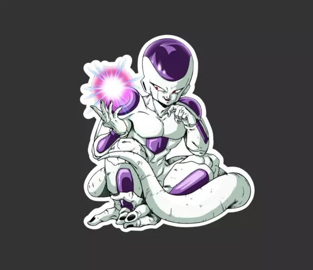 Dragon Ball Z Frieza Sticker Phone Decal Water Bottle Stickers Car ...