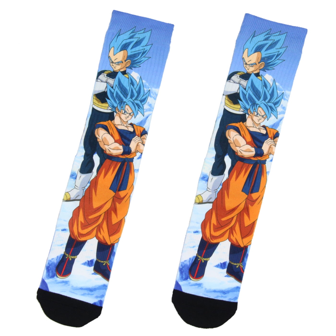 Dragon Ball Z Goku And Vegeta Super Saiyan God SSGSS Sublimated Men's ...
