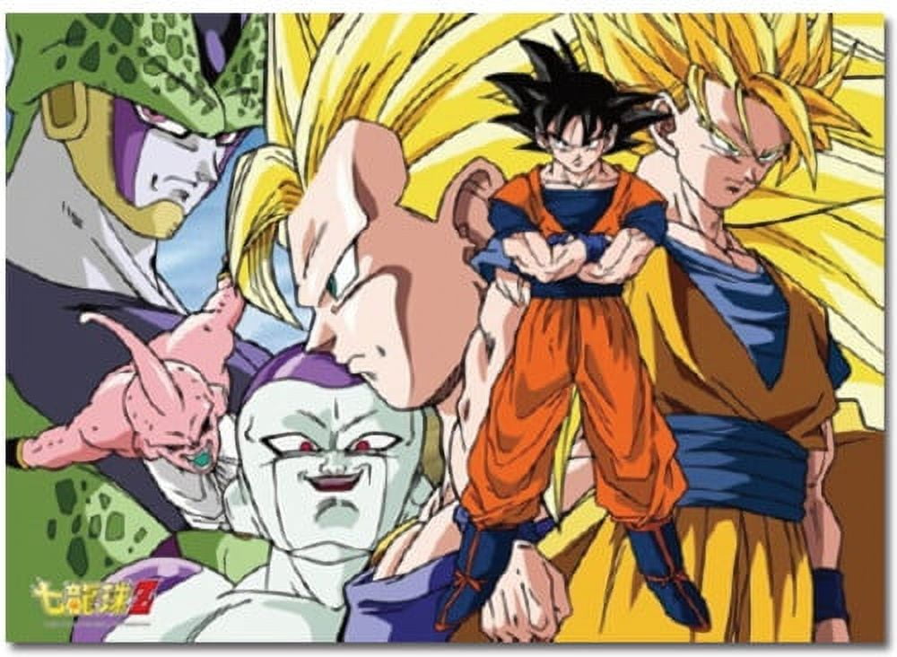 Dragon Ball Z - Goku & Enemies 520Pcs Puzzle - Walmart.com