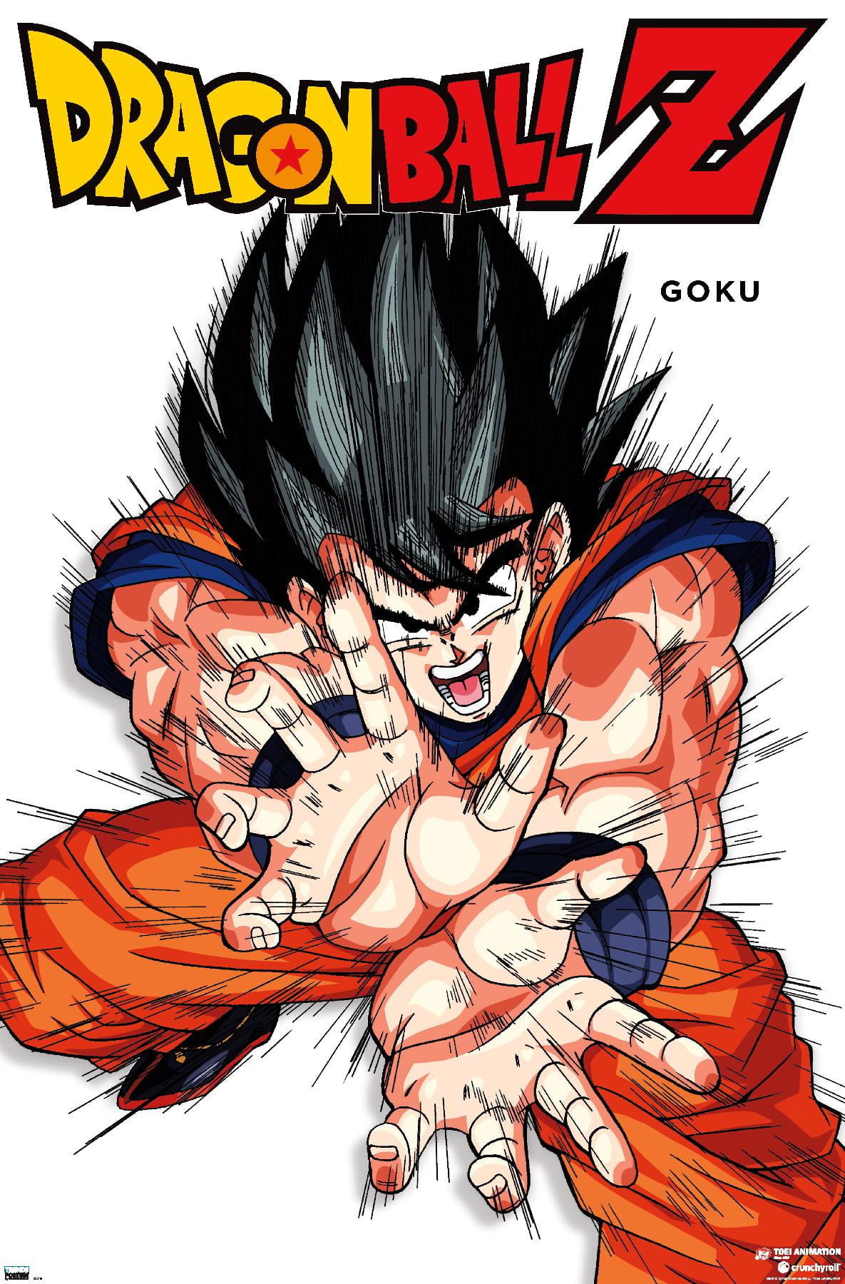 Dragon Ball Z - Goku Feature Series Wall Poster, 22.375" x 34 ...