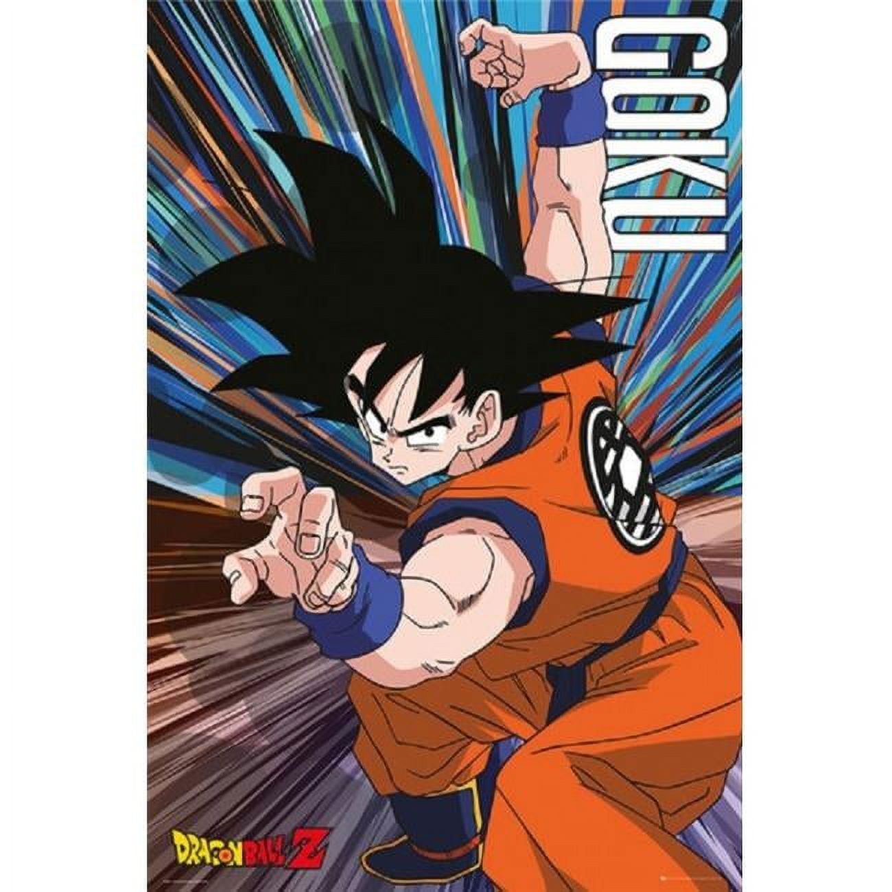 Dragon Ball Z Goku Jump Poster Print - 24 x 36 - Walmart.com