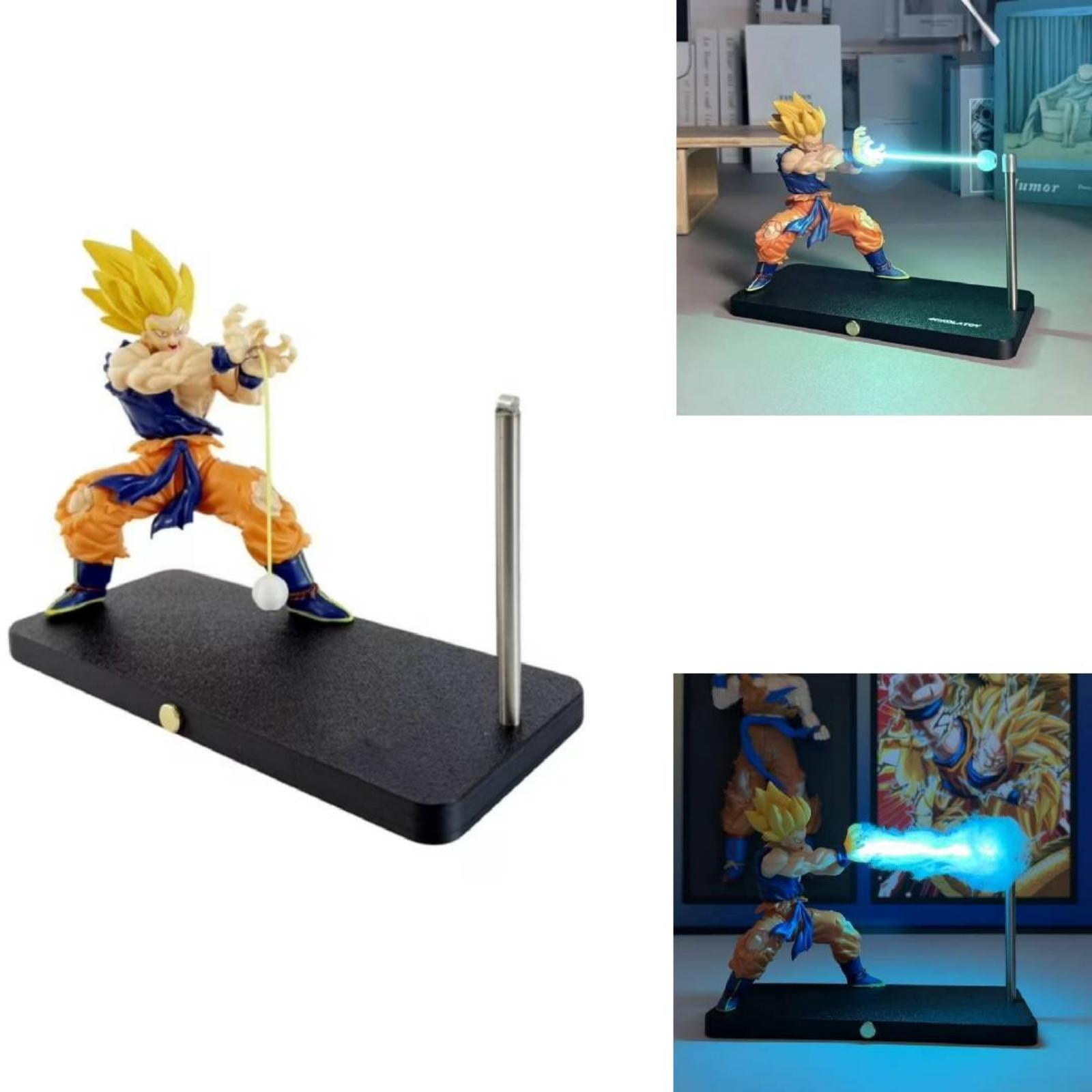 Dragon Ball Z Goku Kamehameha Magnetic Touch Night Light –Super Saiyan ...