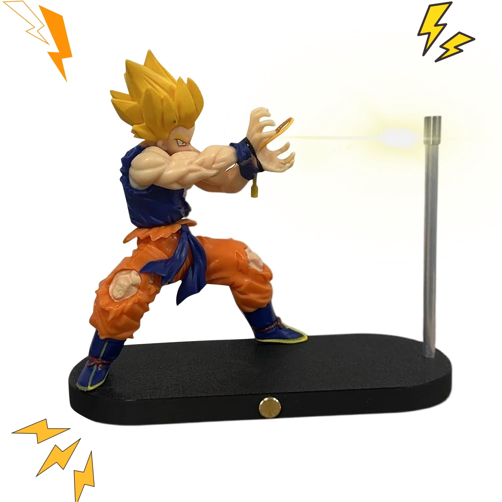 Dragon Ball Z Goku Lamp Super Saiyan USB LED Light with Magnetic ...