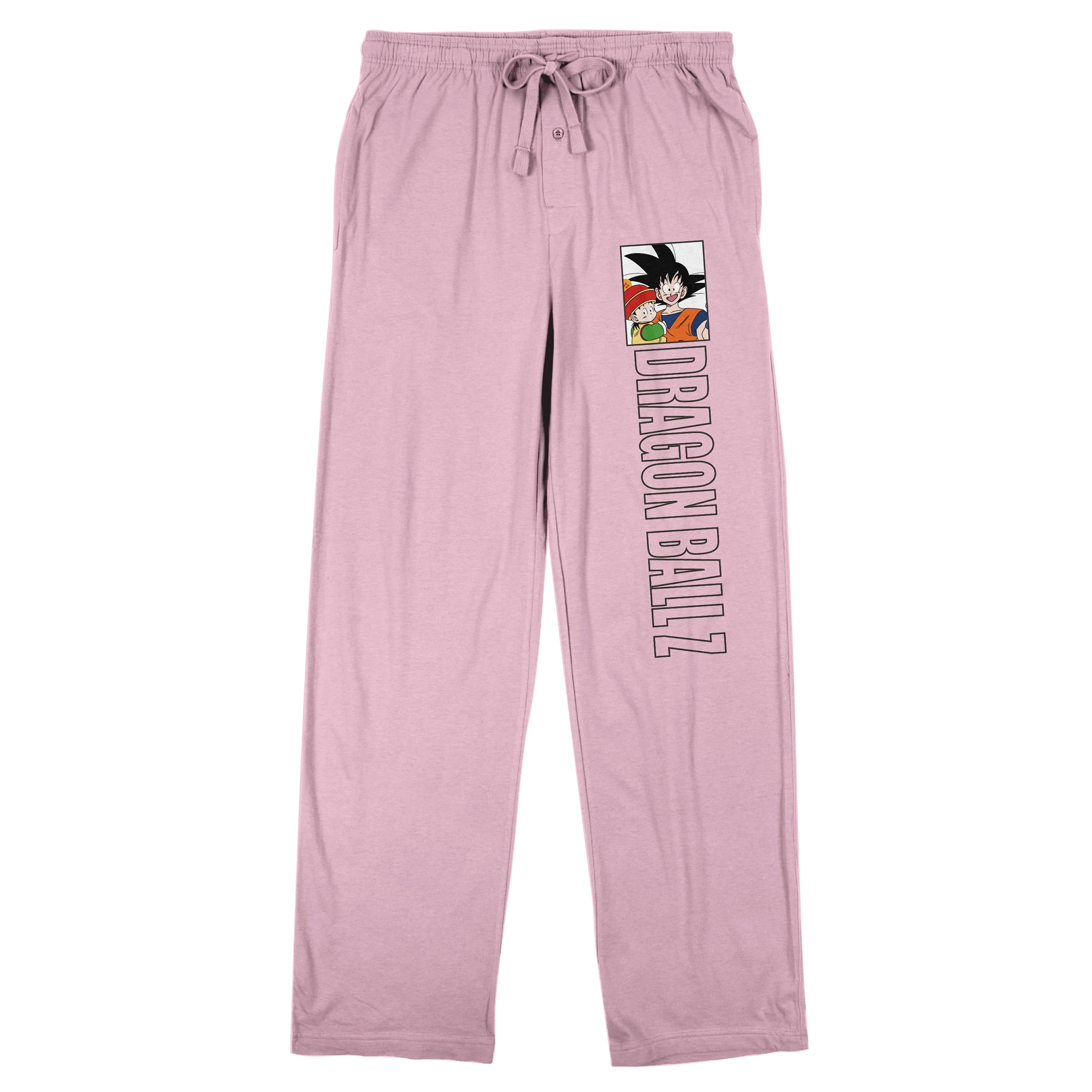 Dragon Ball Z Goku Logo Women's Cradle Pink Sleep Pajama Pants-XS ...