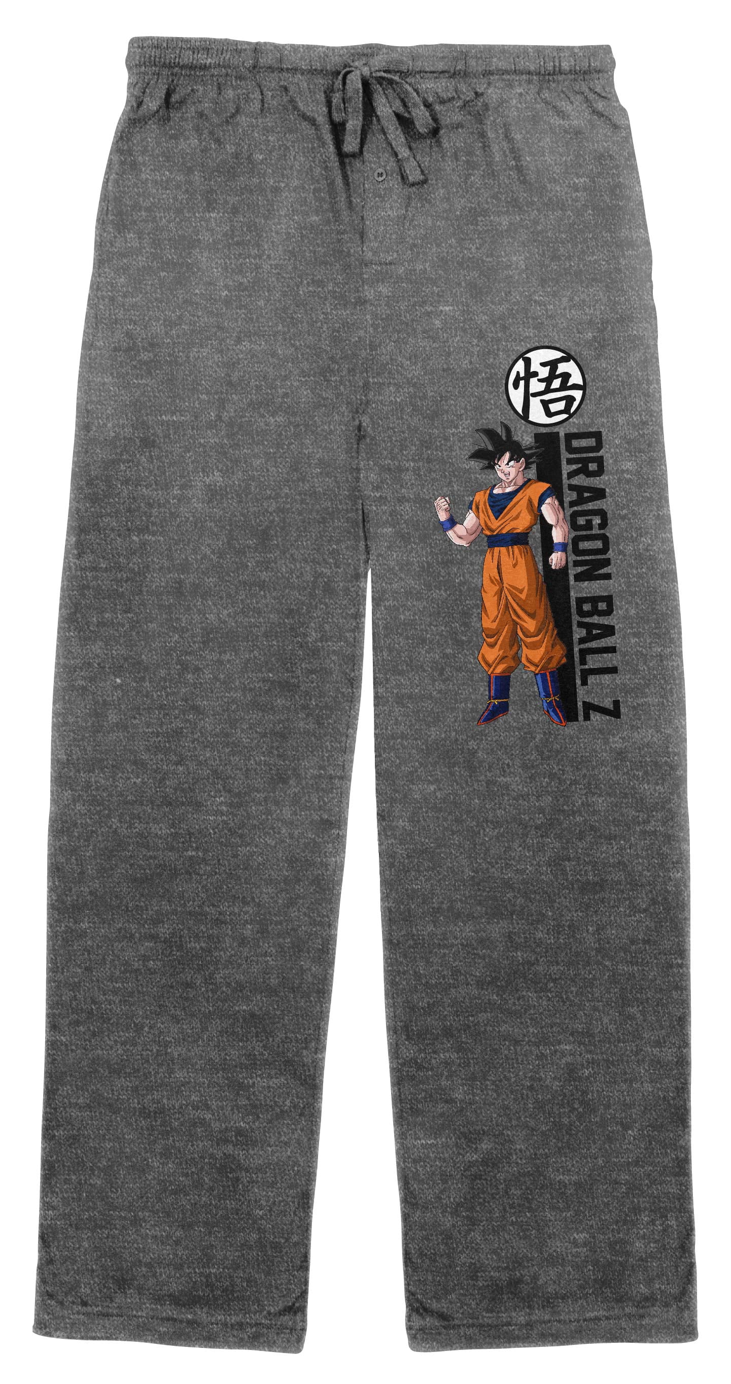 Dragon Ball Z Goku Men's Heather Gray Pajama Pants-Small - Walmart.com