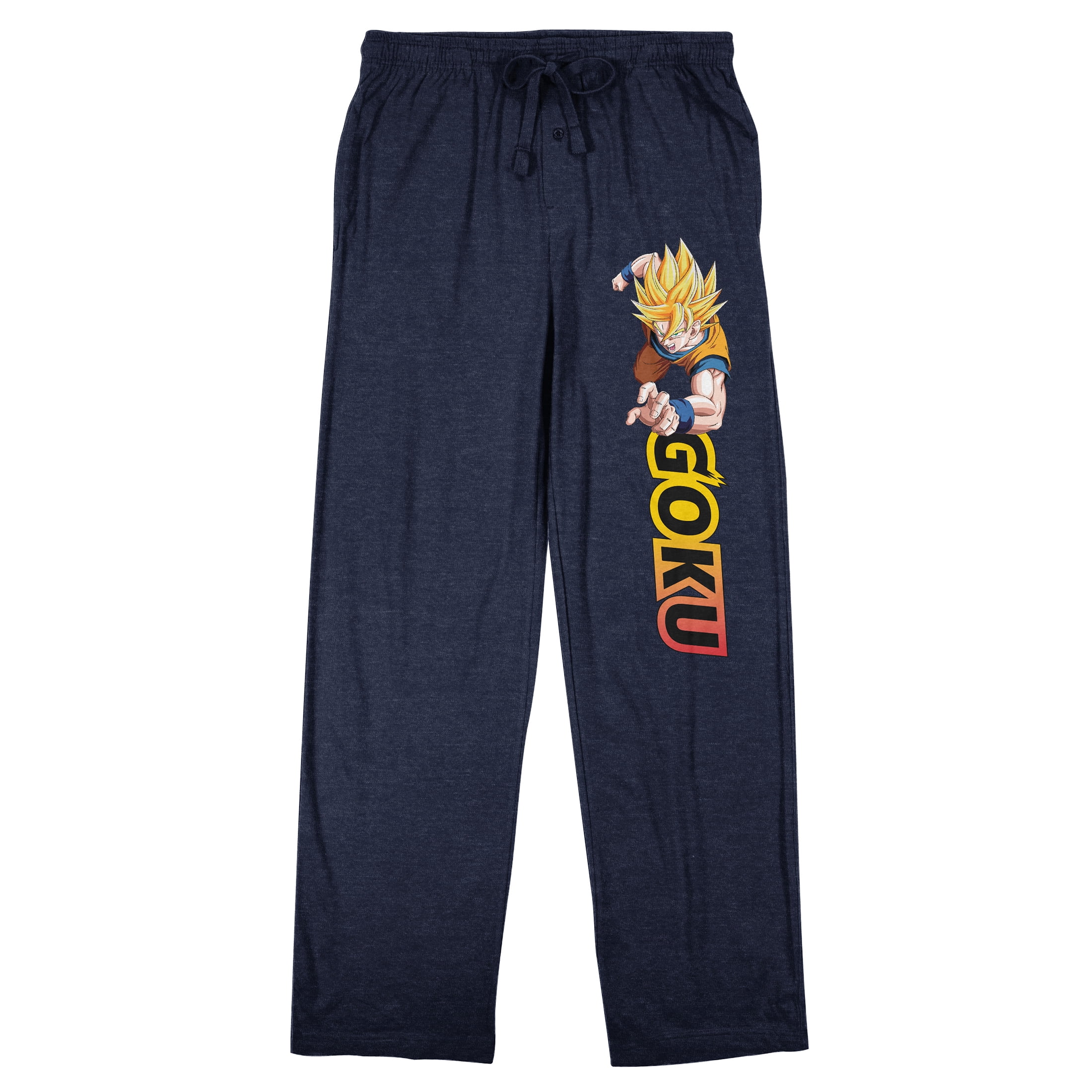 Dragon Ball Z Goku Men's Navy Blue Graphic Sleep Pants-XL - Walmart.com