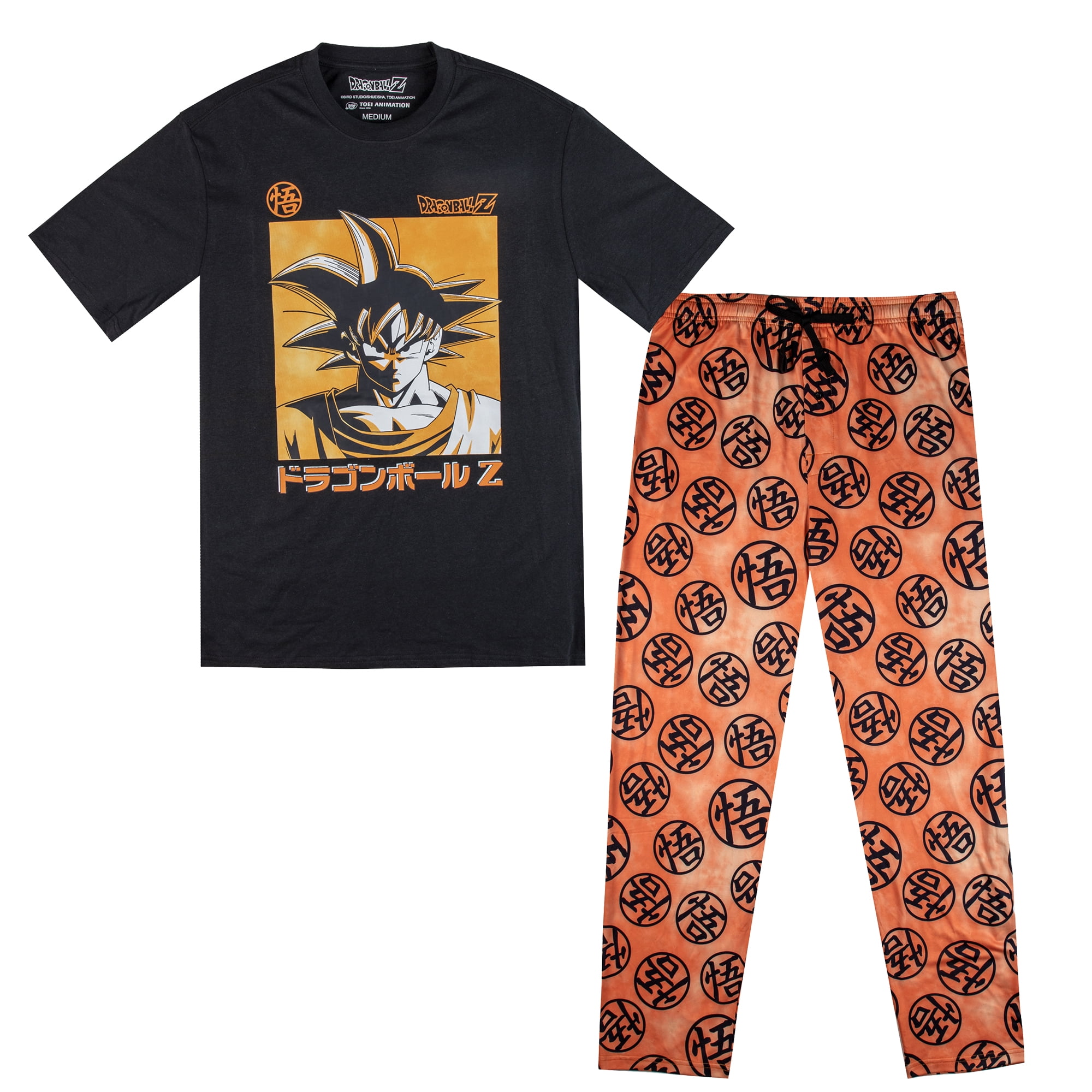 Dragon Ball Z Goku Men's Sleep Set-XL - Walmart.com