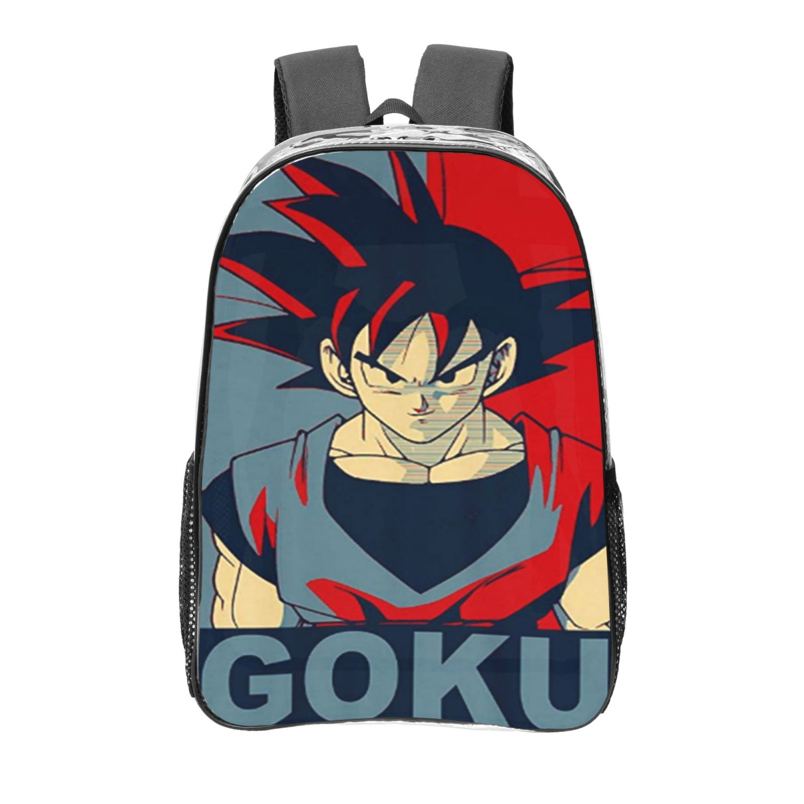 Dragon Ball Z 'Goku Poster' Transparent Backpack Fashion Travel ...