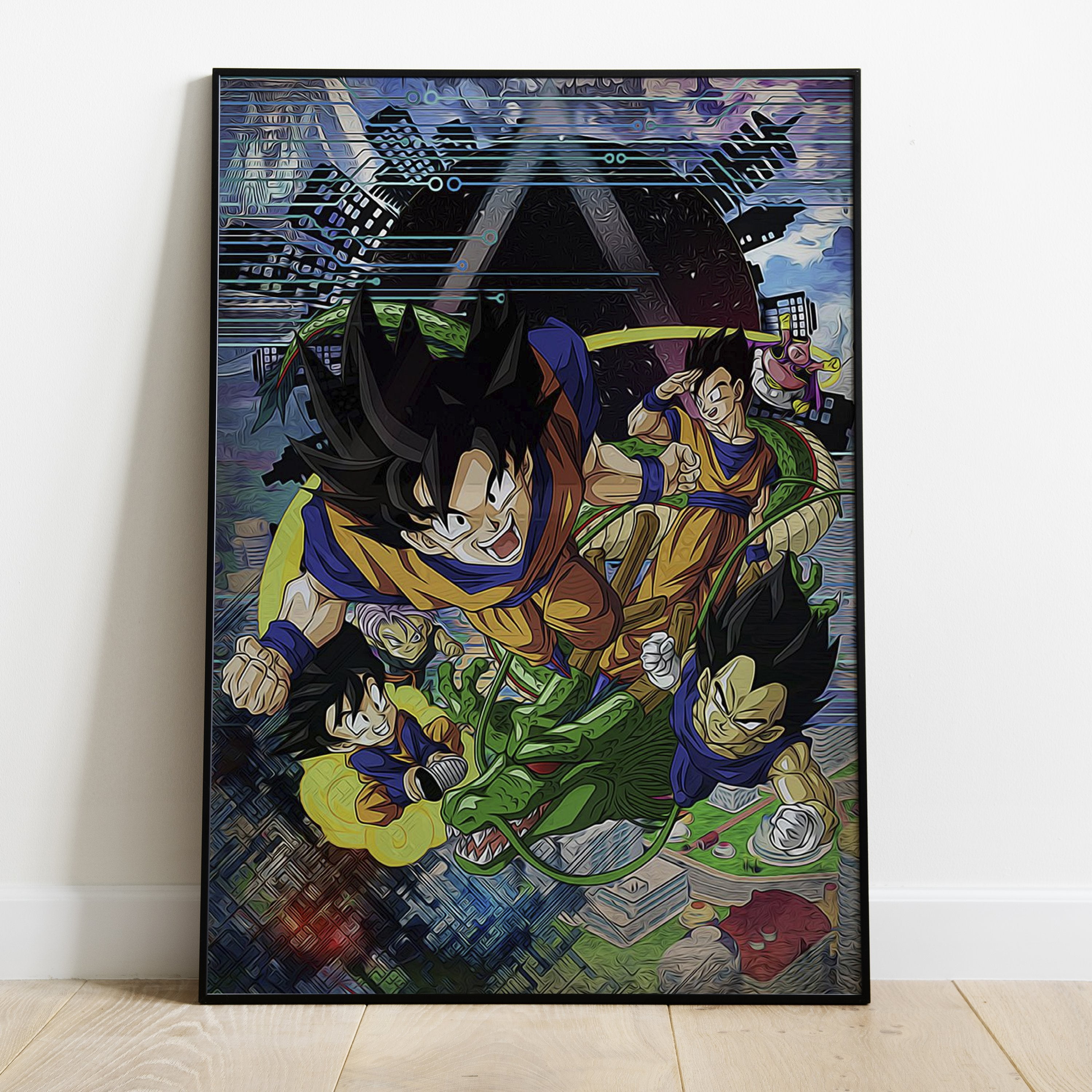 Dragon Ball Z Goku Premium Poster - Walmart.com