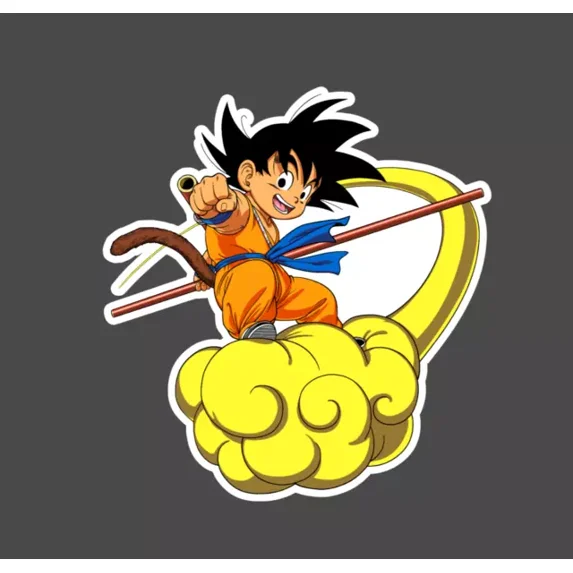 Dragon Ball Z Goku Sticker Phone Decal Water Bottle Stickers Car Decals ...
